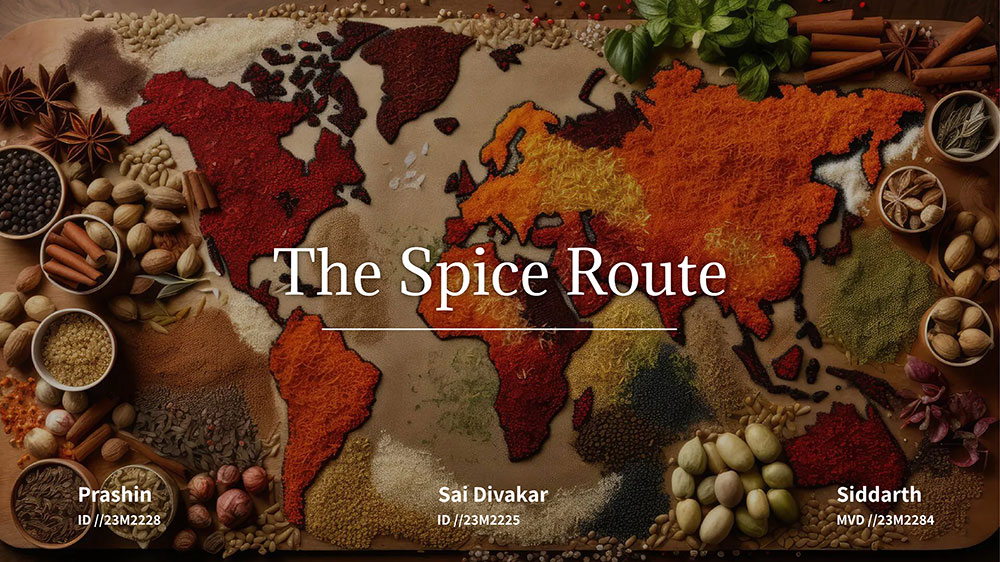 D'source The Spice Route | Case Studies | D'Source Digital Online Learning Environment for ...