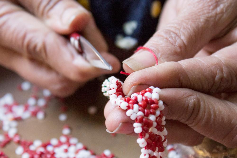 D'source Making Process | Bead Weaving - Ahmedabad, Gujarat | D'Source ...