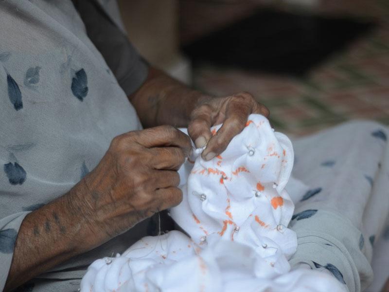 D'source Bandhani Bandhej | Process of Bandhani | D'Source Digital ...