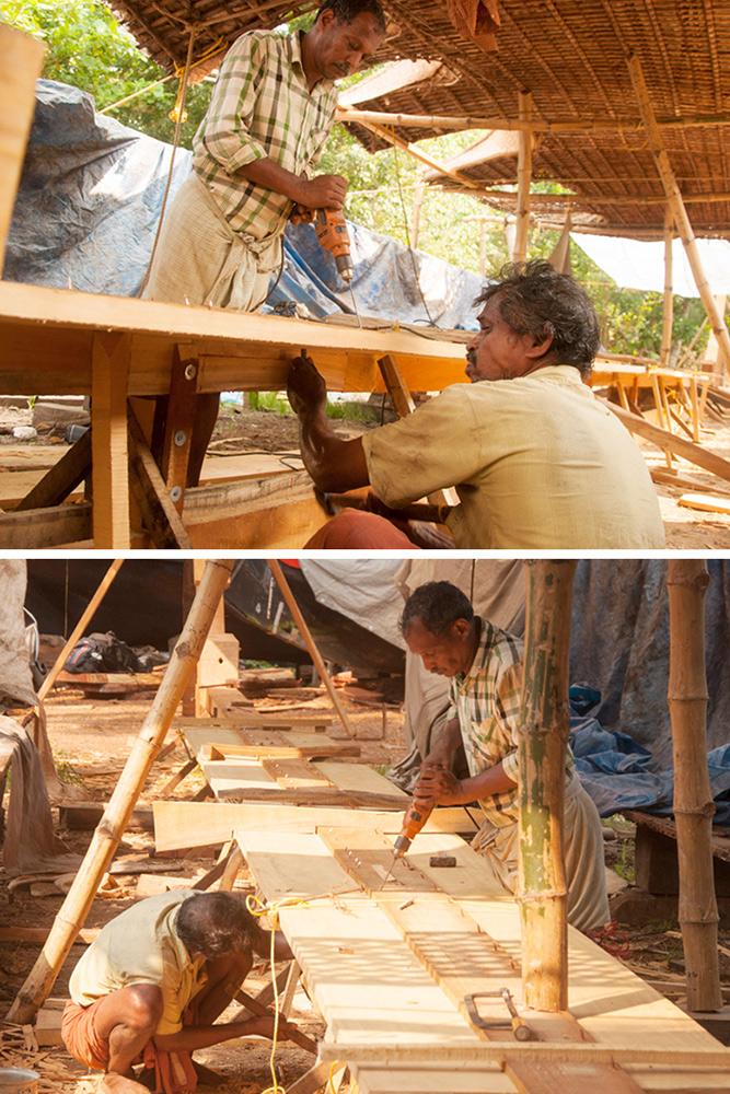 D'source Making Process | Traditional Vanji Making - Alleppey, Kerala ...