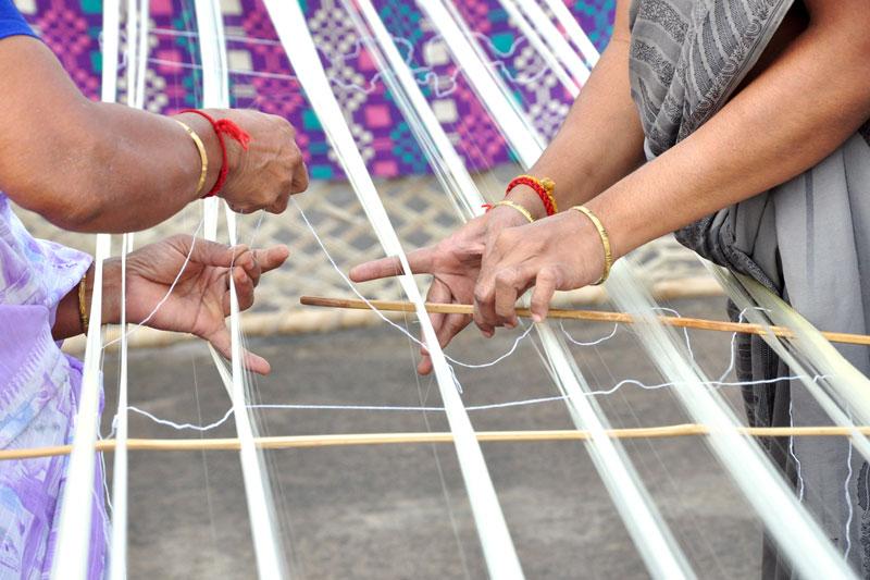 D'source Making Process | Veshti Weaving | D'Source Digital Online ...